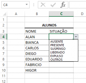 Lista Suspensa no Excel – O que é e como fazer | Excel Simples